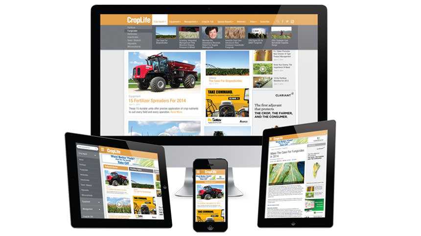 CropLife.com Relaunches With Responsive Design For Mobile - CropLife