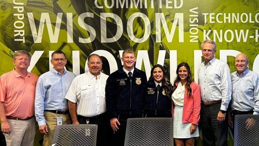 FFA National Officers Visit Helena Products Group’s Innovation Center ...